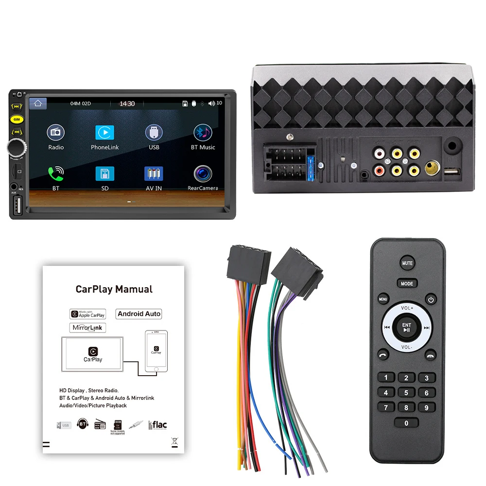 Car Radio 2 Din Carplay Android Auto Multimedia Pl... – Vicedeal
