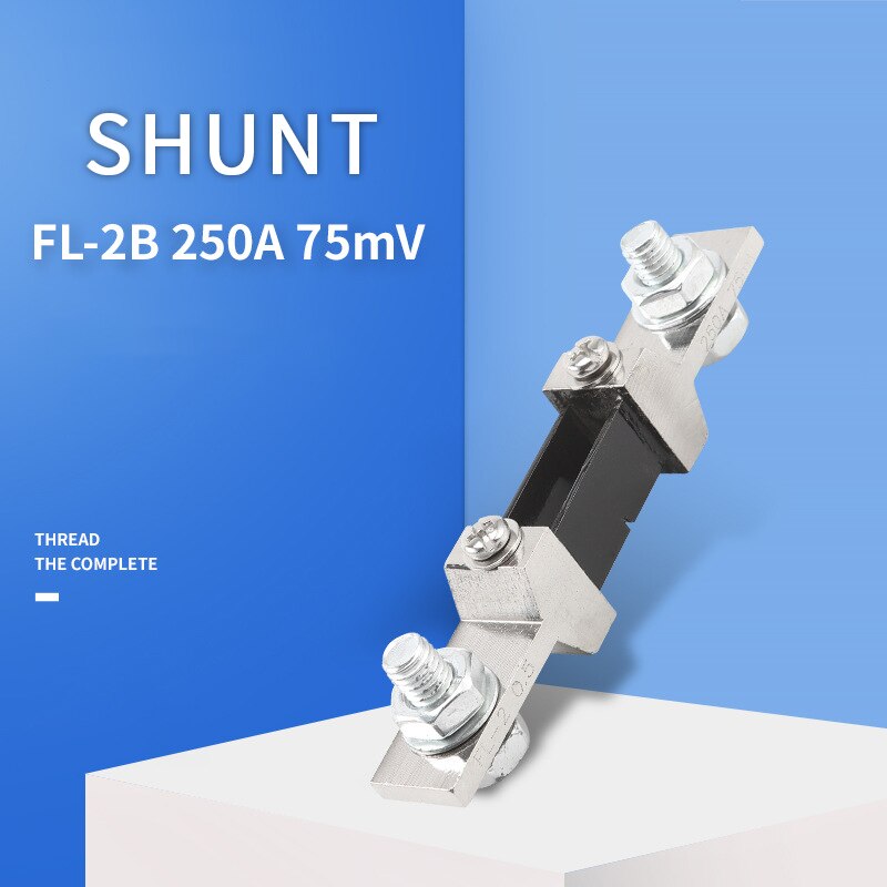 1PCS External Shunt FL-2B 250A/75mV Current Meter ... – Grandado