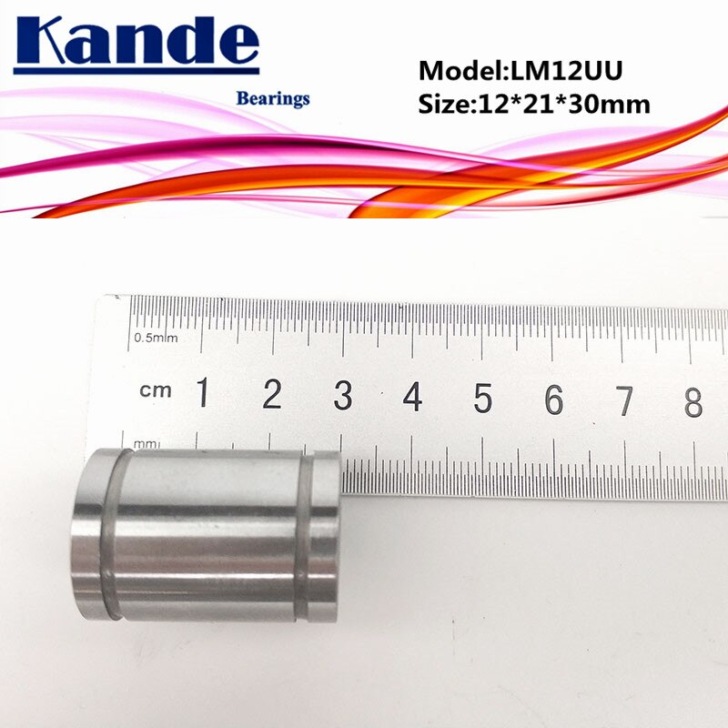 Kande Lagers LM12UU 10 Pcs LM12UU Linear Bearing 1... – Grandado