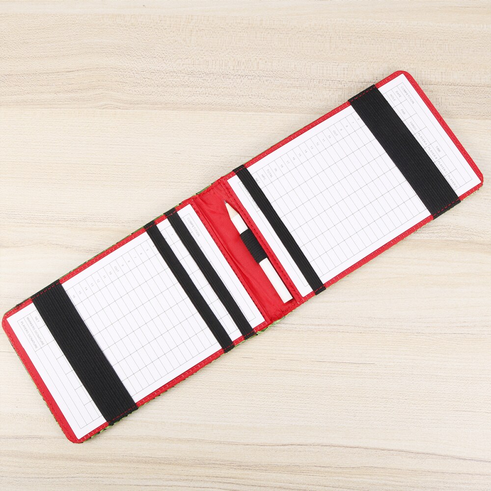 Pu Leer Golf Scorecard Keeper Golf Score Boek Scor... – Vicedeal