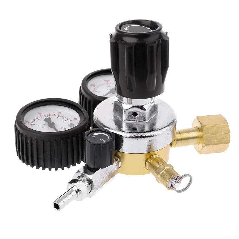 CO2 Regulator Keg Beer Regulator with Pressure Rel... – Vicedeal