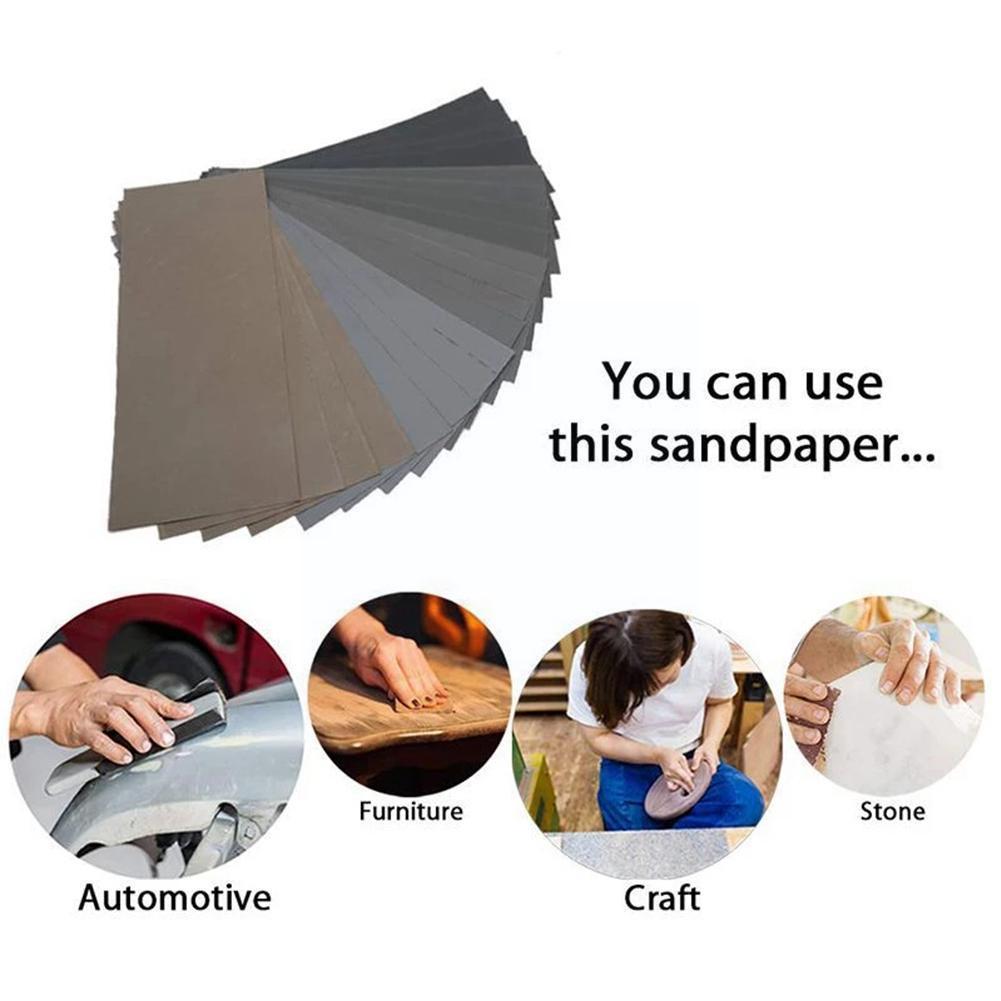 Wet Dry Polishing Sandpaper 3000 5000 7000 High Gr... – Grandado
