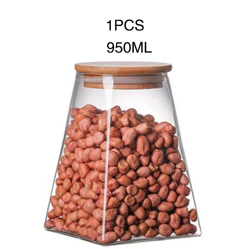 Kitchen storage box food Heat resistant glass stor... – Grandado