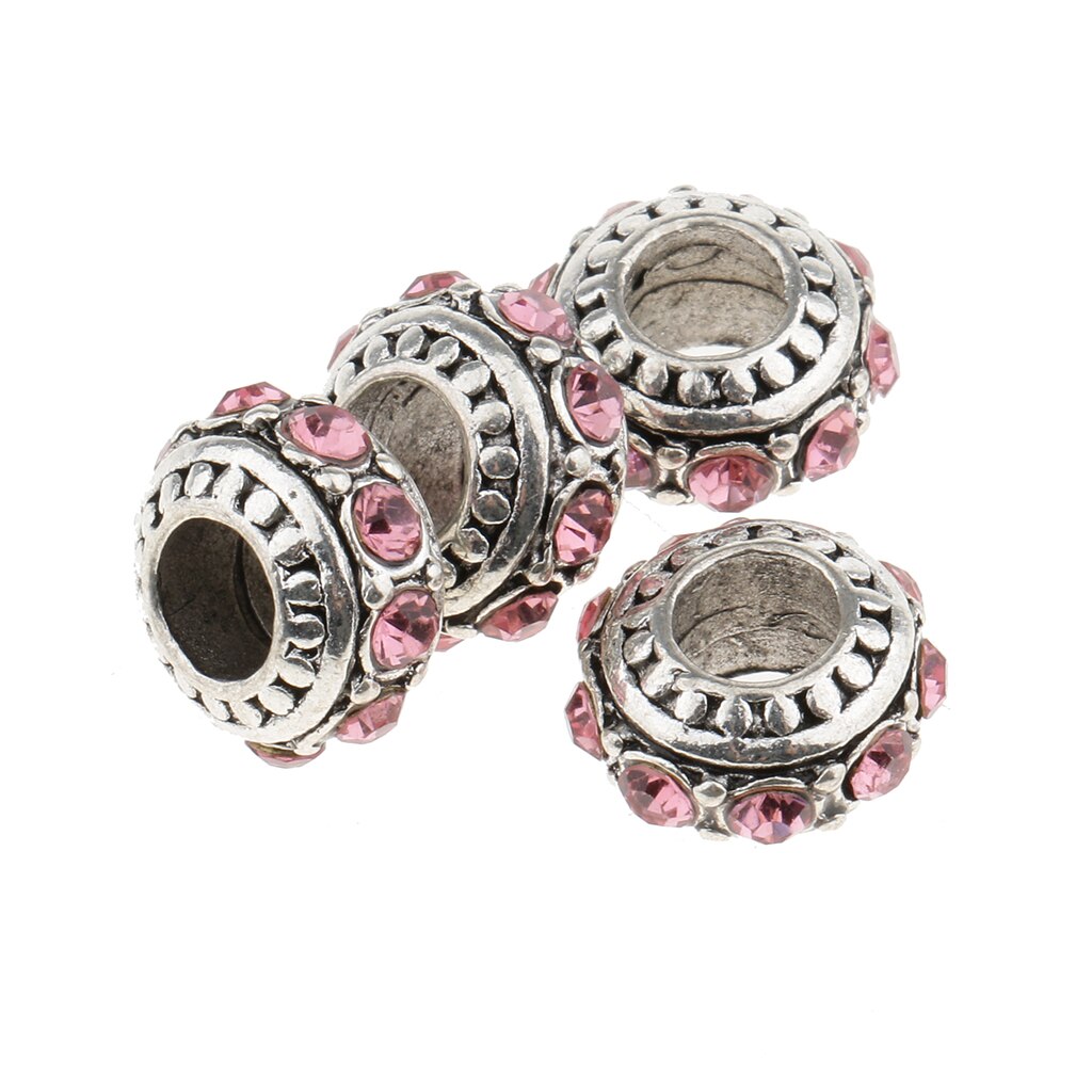 Packs 10 Pieces Hair Tube Beads Dreadlocks Beads H... – Grandado