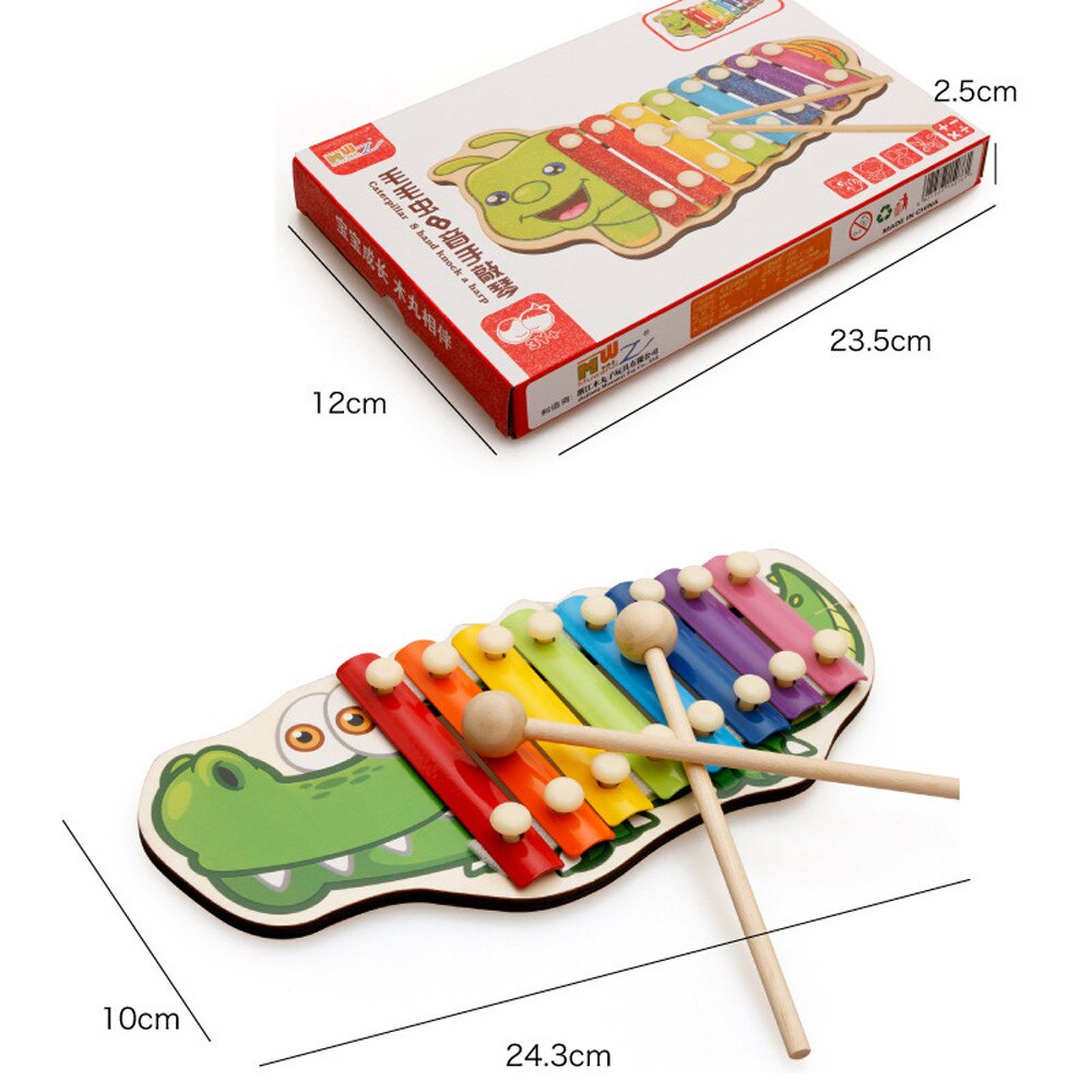 HIINST Baby Kid Musical Toys Wooden Xylophone Eigh... – Vicedeal