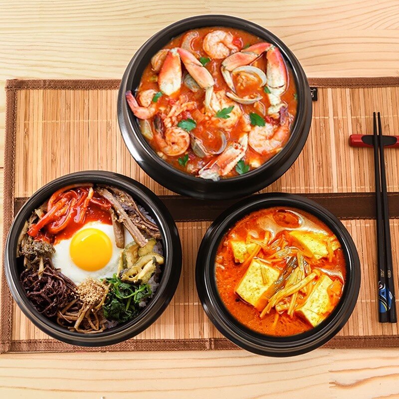 Stone pot bibimbap special stone Clay pot rice cas... – Vicedeal