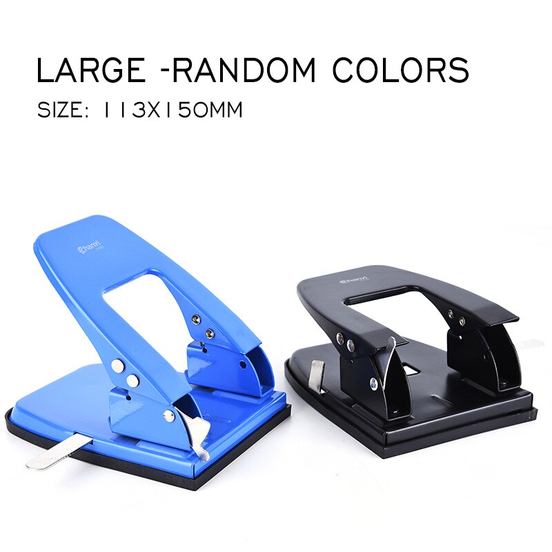 Double Hole Puncher 3SizeRandom Colors Office Supp... – Grandado