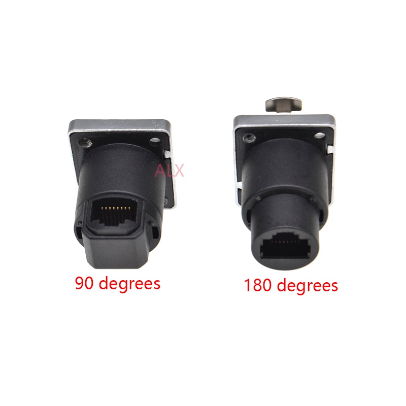 1PCS D type metal RJ45 female socket panel mountin... – Grandado