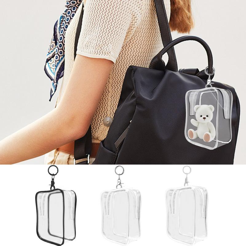 Small Clear Pouch Portable Storage Pouch Square Mo... – Vicedeal
