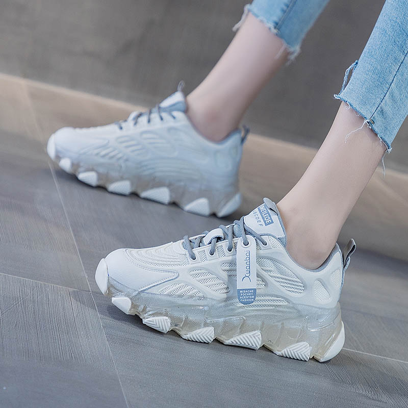 Fujin dam sneakers andas damskor chunky white casu... – Grandado