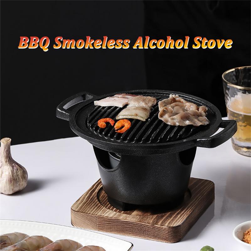 Japanese Style Barbecue Grill Single Alcohol Stove... – Grandado