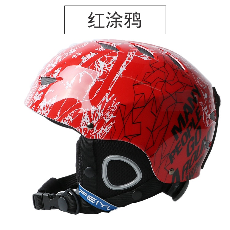 Ski helmet children's veneer double board outdoor ... – Grandado