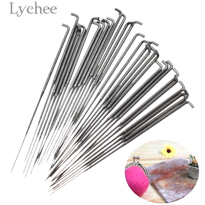 Lychee-Juego de agujas de fieltro de 3 tamaños, he... – Grandado