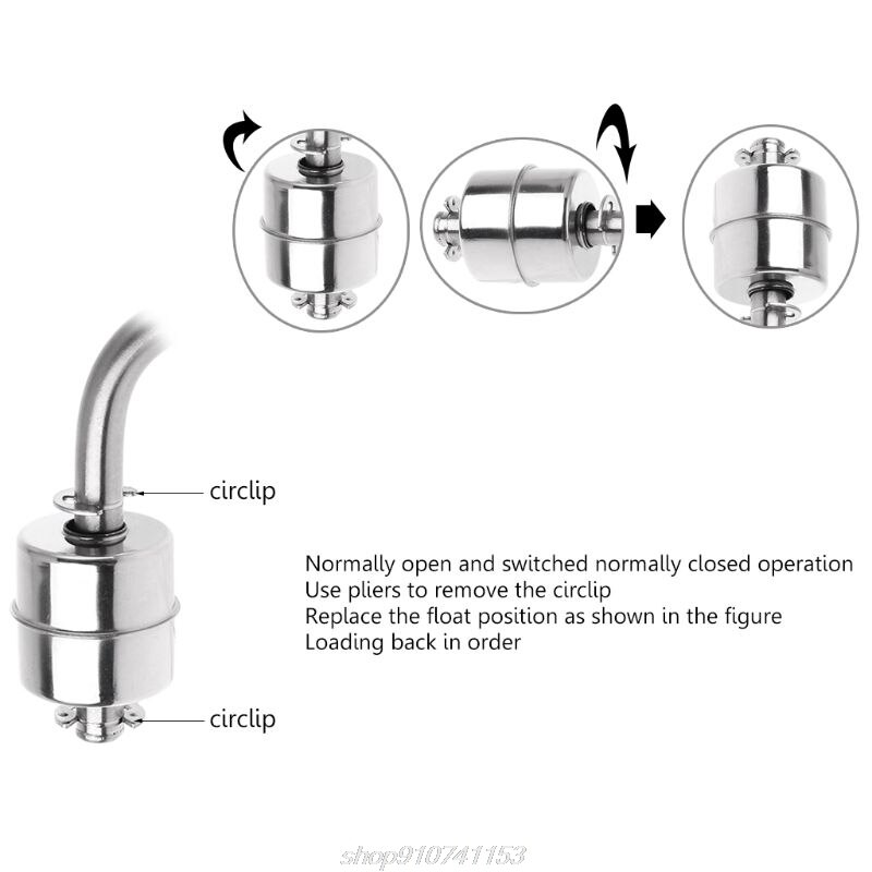 Internal Float Switch High Temperature 200℃ L Type... – Vicedeal