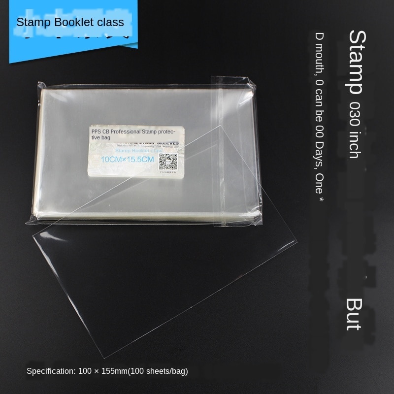100*155mm Professinal Stamp Sleeves Bag – Grandado