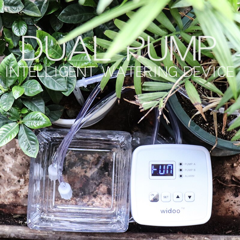 Huis Tuin Potplanten Sproeisysteem Apparaat Dubbel... – Vicedeal