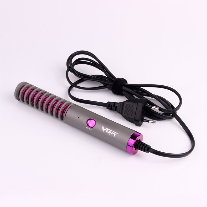 Max 200 ℃ Keramik beschichtung haarglätter kamm Haar begradigen Bart ...