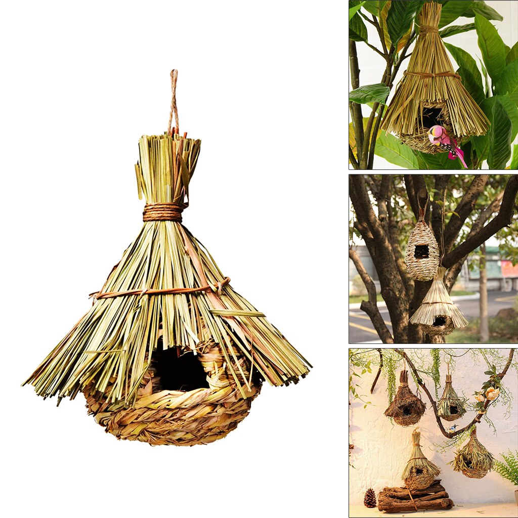 Outdoor Hummingbird Huis, Ing Natuurlijke Gras Ing... – Grandado