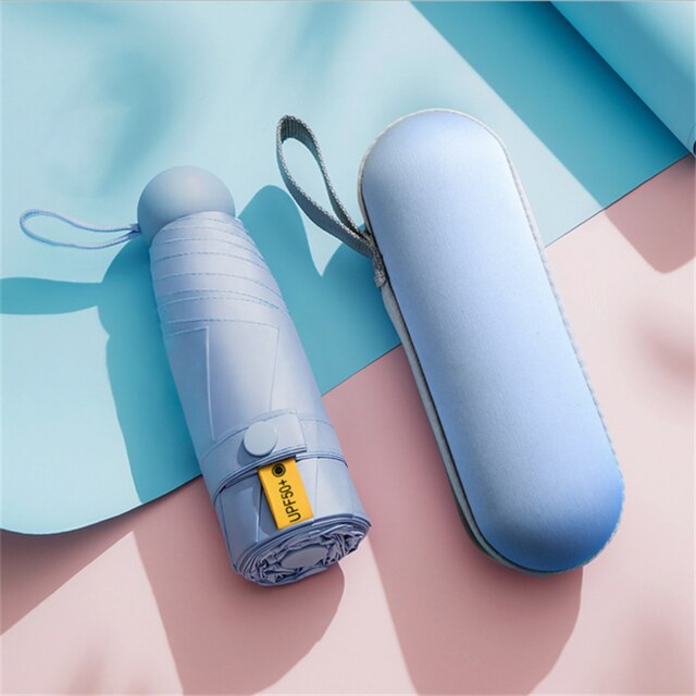 Summer Mini Pocket Compact Umbrella Sun Anti UV 5 ... – Vicedeal