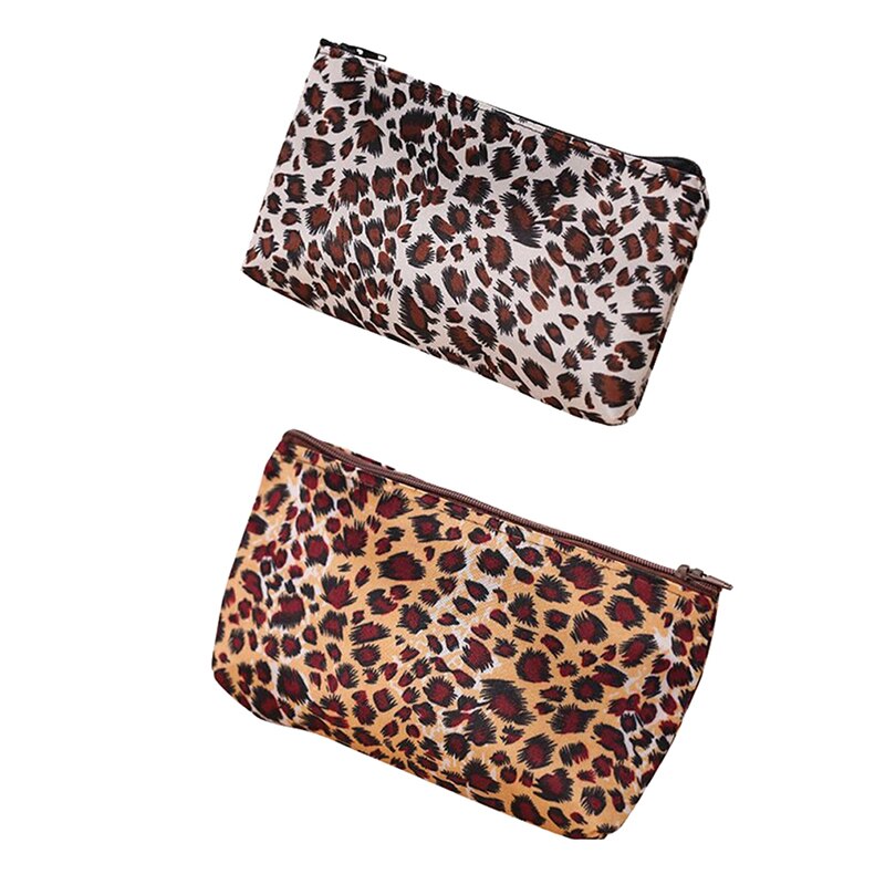 Portable Leopard makeup kit Storage eyelinerBags e... – Grandado