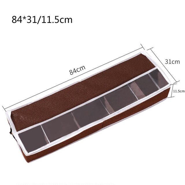 Folding Washable Shoes Storage Box With Zipper PVC... – Grandado