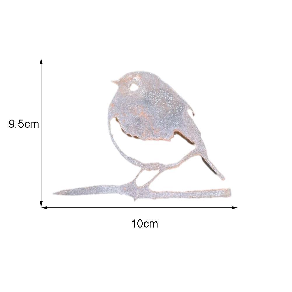 Mini Robin Metal Bird Garden Sculpture Interesting... – Vicedeal