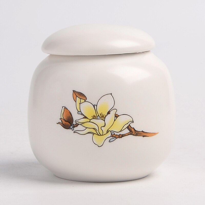 hand-painted tea cans retro ceramic stoneware tea ... – Vicedeal