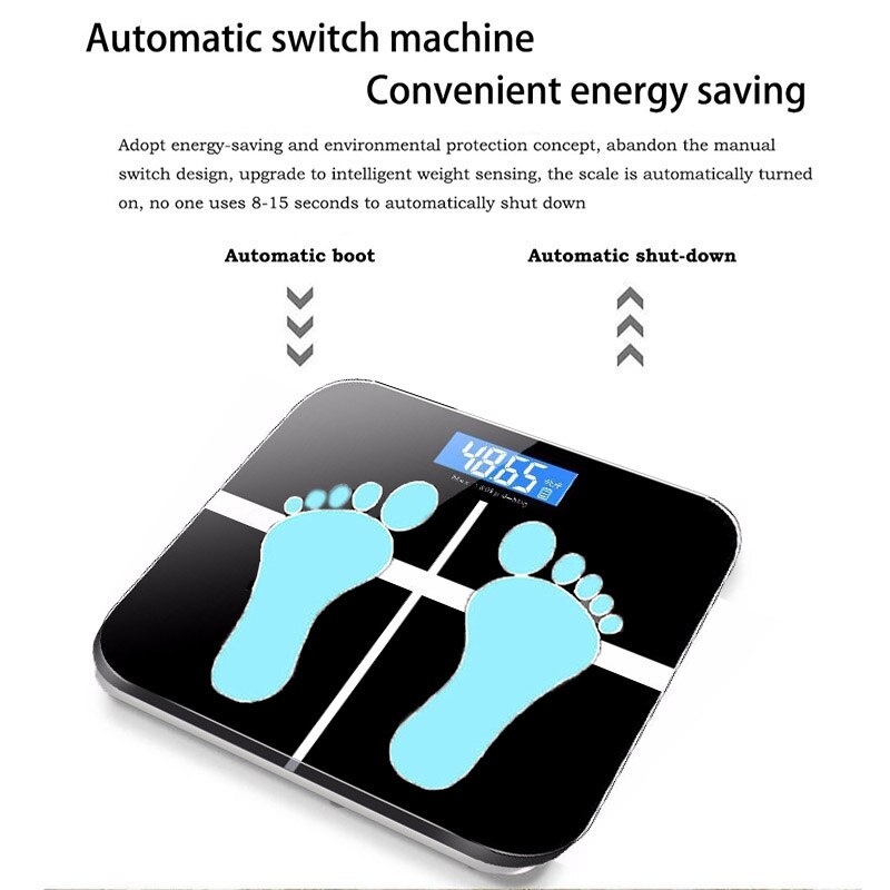 Electronic LCD Digital Bathroom Body Weight Scale ... – Grandado
