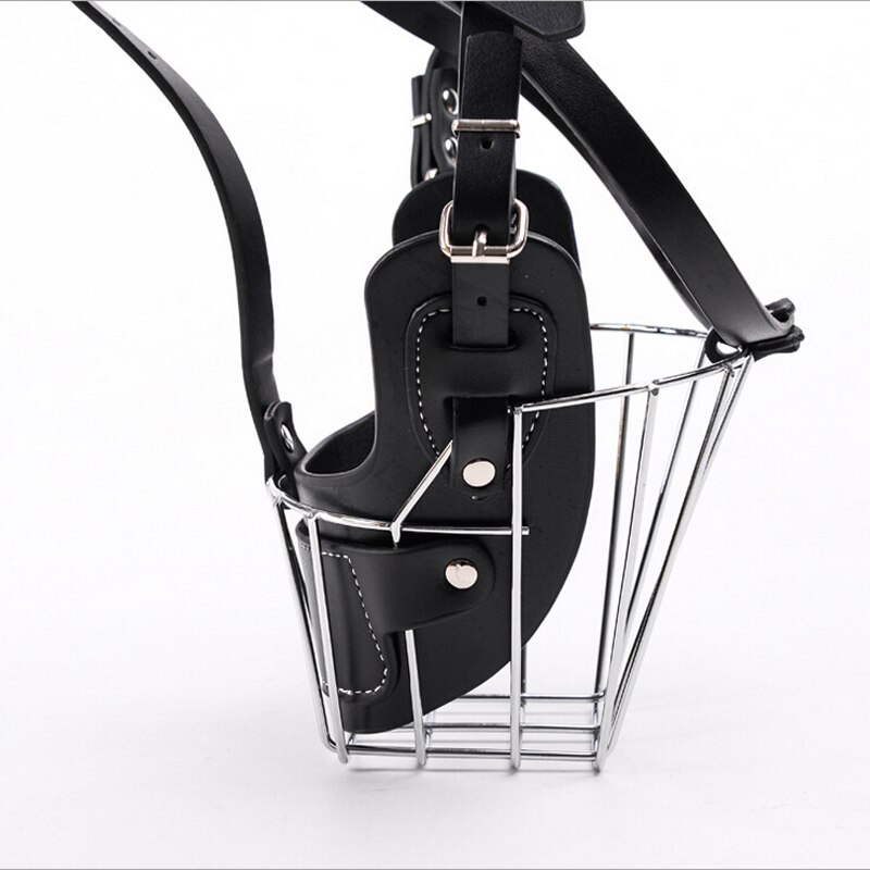 Stainless Steel Dogs Muzzle Metal Wire Basket Anti... – Vicedeal