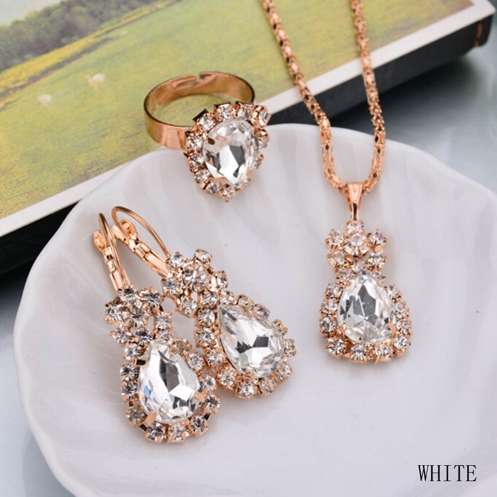 2022 Top Luxury Classical Women Jewelry Set Water ... – Grandado