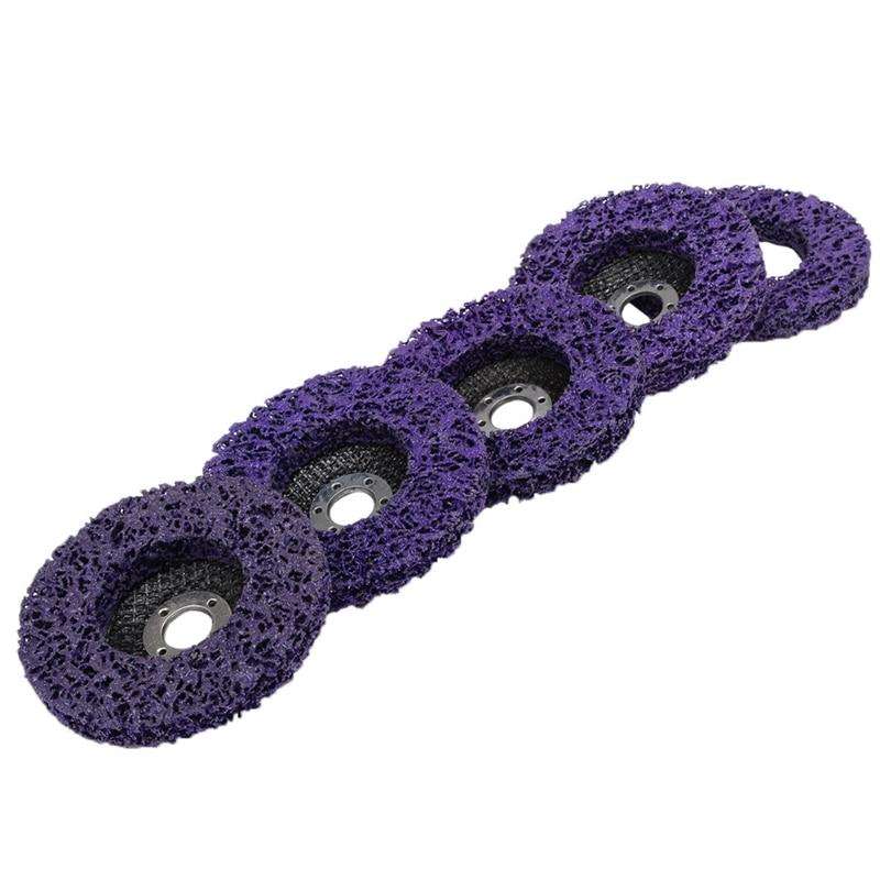 5Pcs Purple Durable Poly Strip Disc Wheel 100x16Mm... – Grandado