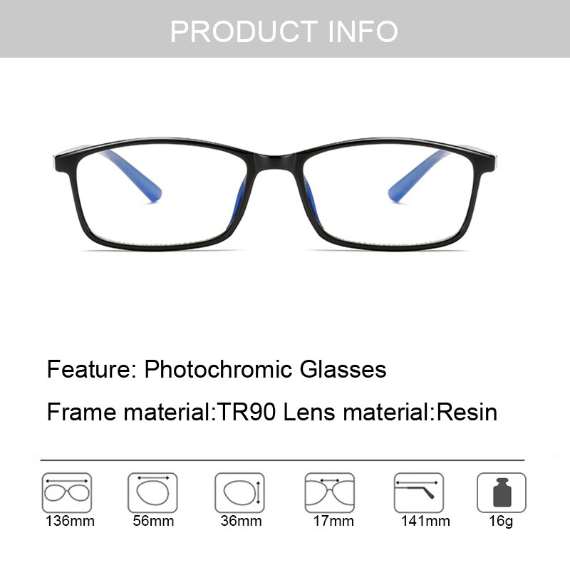 Meekleurende Blauw Licht Blokkeren Bril voor Compu... – Vicedeal