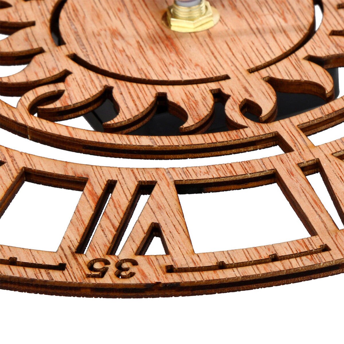 JEYL Vintage Wooden Wall Clock Shabby Chic Rustic ... – Grandado