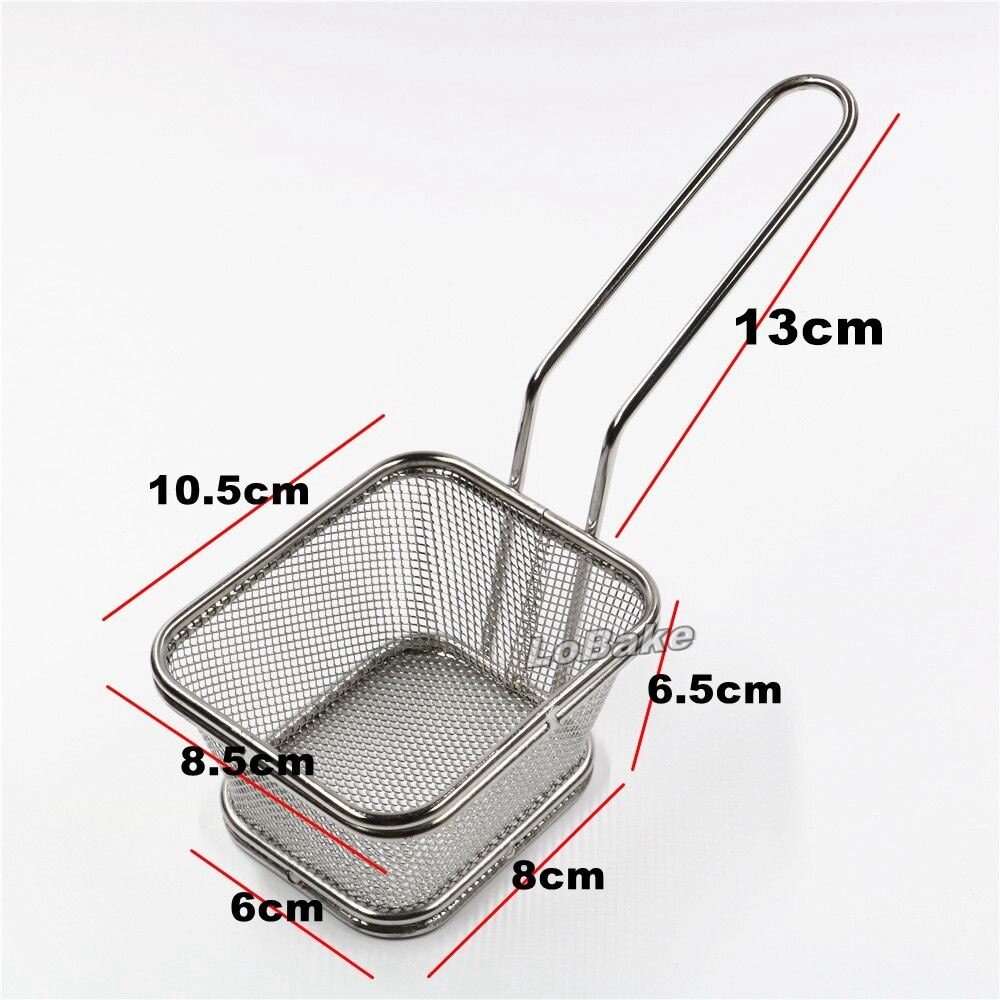 Langen griff 10,5*8,5 cm rechteck edelstahl Alumin... – Grandado