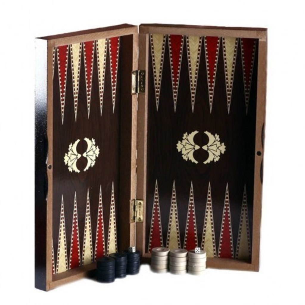 Big size Mdf Veneer Wooden Backgammon Set Foldable... – Grandado