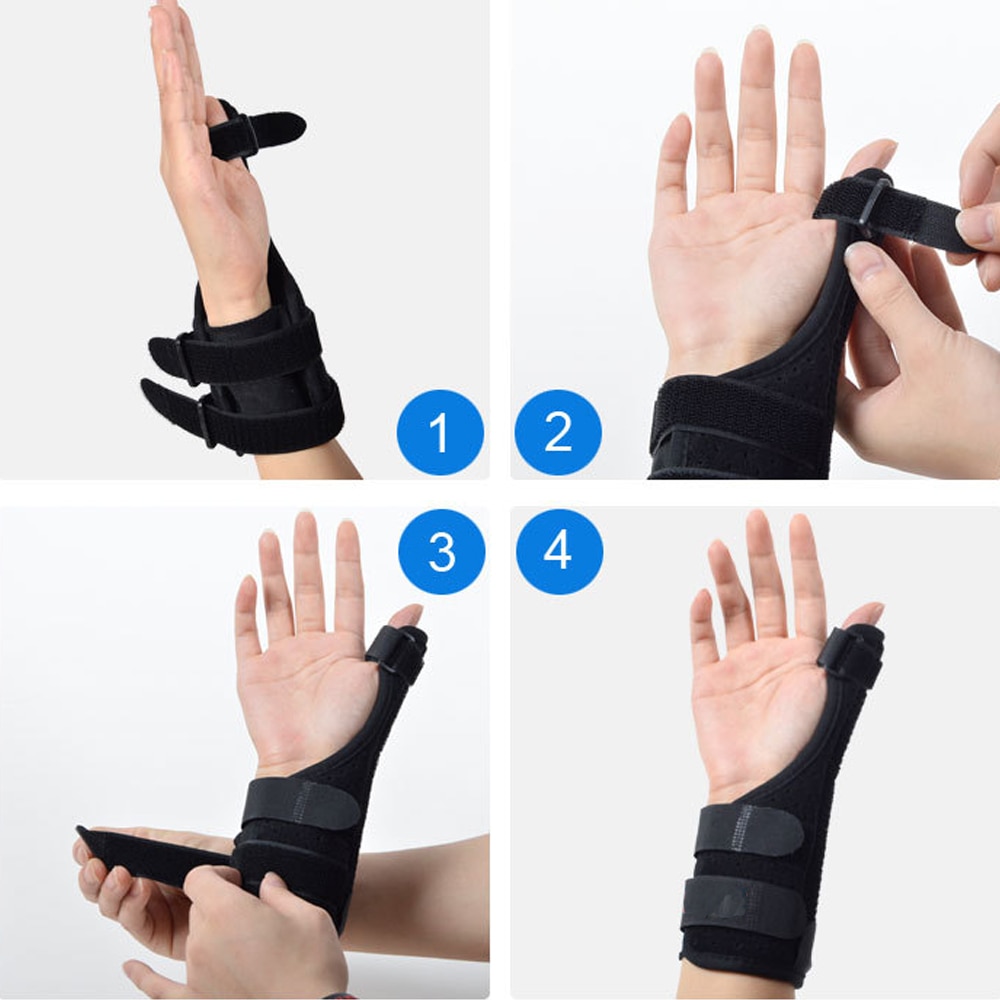 Wrist Thumb Support Brace Splint for Training Hand... – Grandado