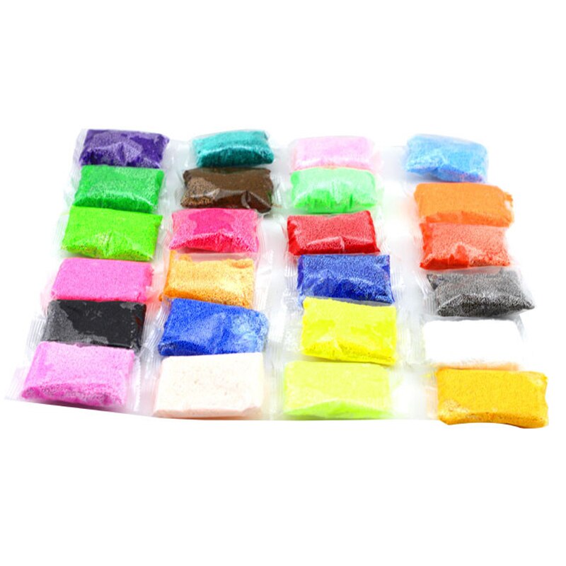 24pcs/set Play Foam Light Soft Colored Modeling Cl... – Grandado