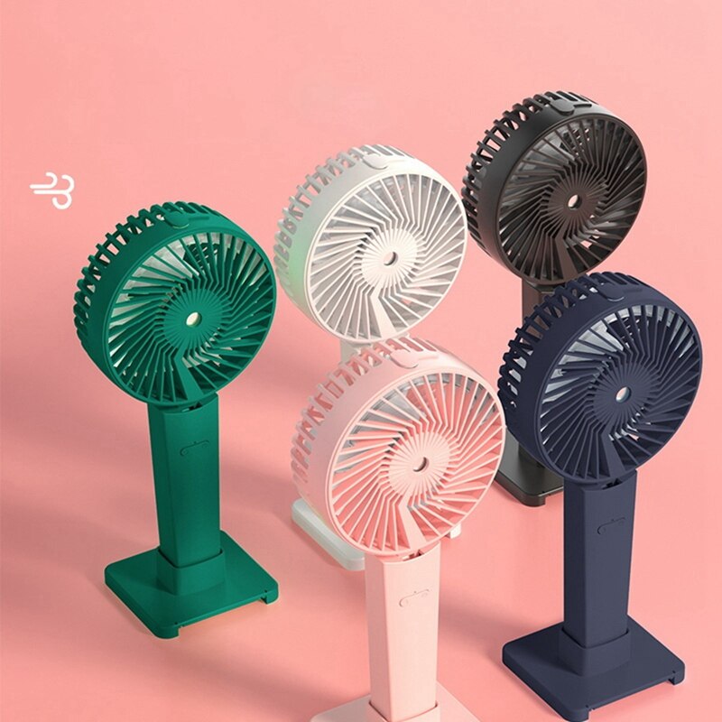 4 in 1 Mini Portable Fan Misting Fan Cooling Hand ... – Grandado