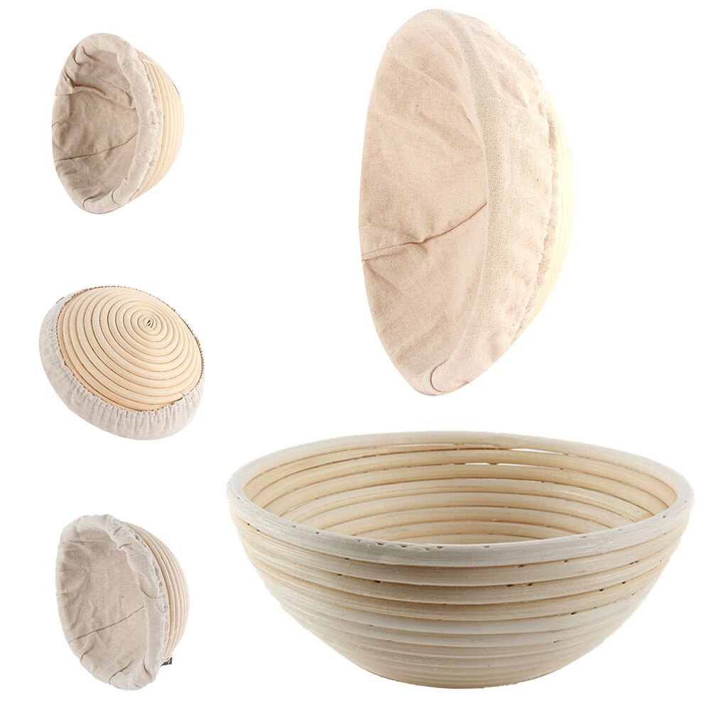 Ronde Ovale Natuurlijke Rotan Gisting Mand Brood B... – Vicedeal