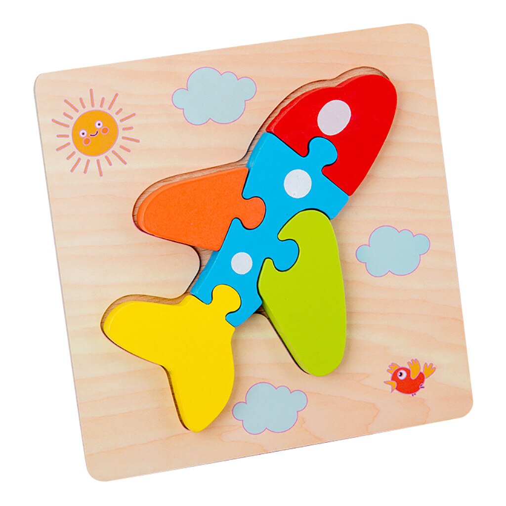 Houten Dier Puzzels Speelgoed Voor Peuters Jongens... – Grandado