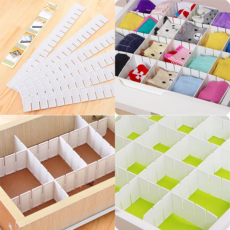 Plastic Drawer Partitions Divider Free Combination... – Vicedeal