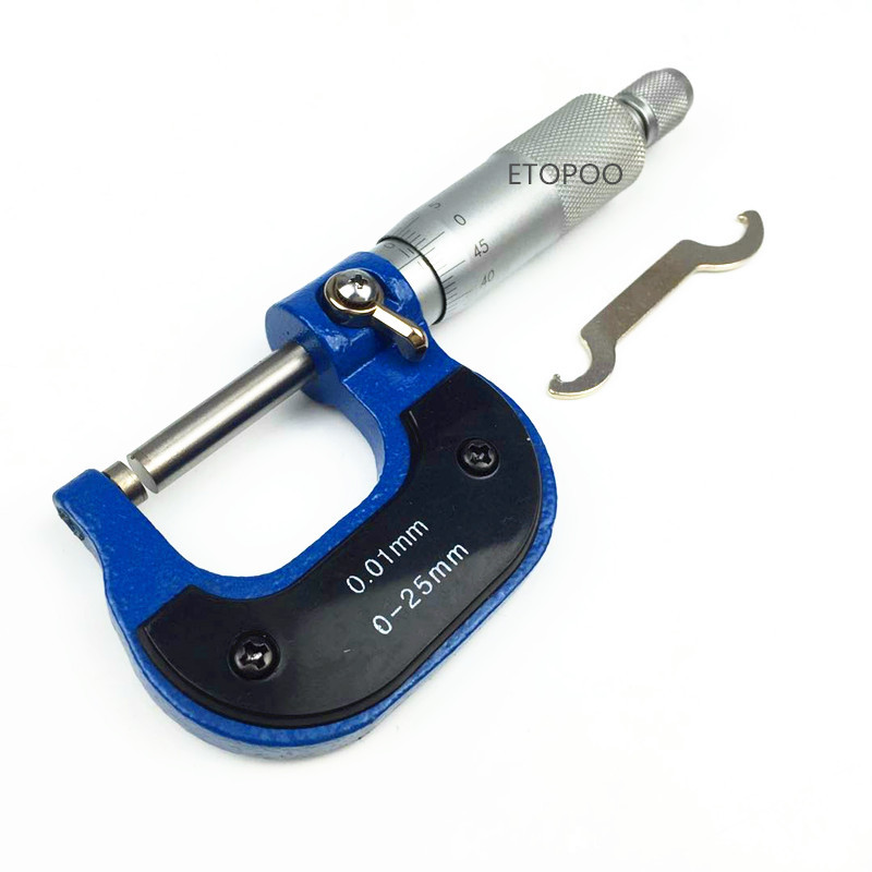 ¡0-25mm/0,01mm fuera grosor micrométrico calibrado... – Grandado