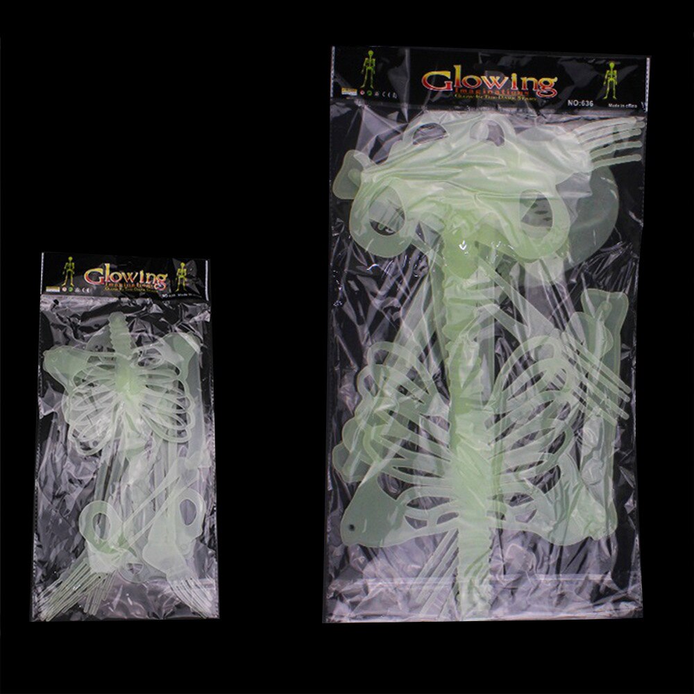 Halloween Props Luminous Human Skeleton Hanging De... – Vicedeal