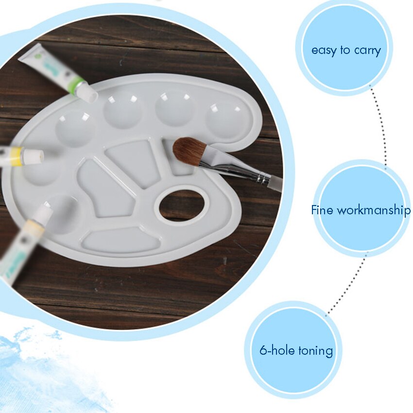 Witte Plastic Kunstenaars Verf Lade Paletten met 1... – Grandado