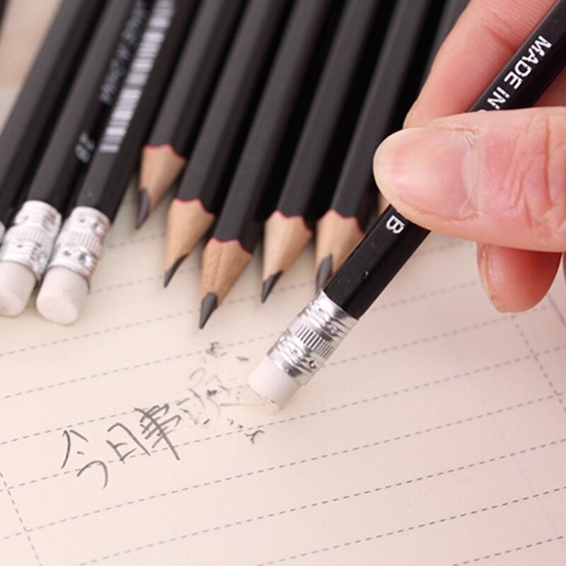 12 Pcs/Set 2B Pencils Sketch Drawing Artist Writin... – Vicedeal