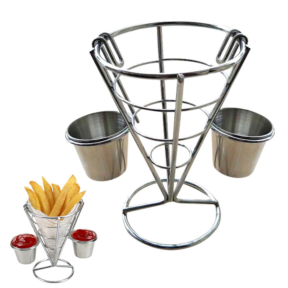 Edelstahl Französisch Frites Stehen Snacks Display... – Vicedeal