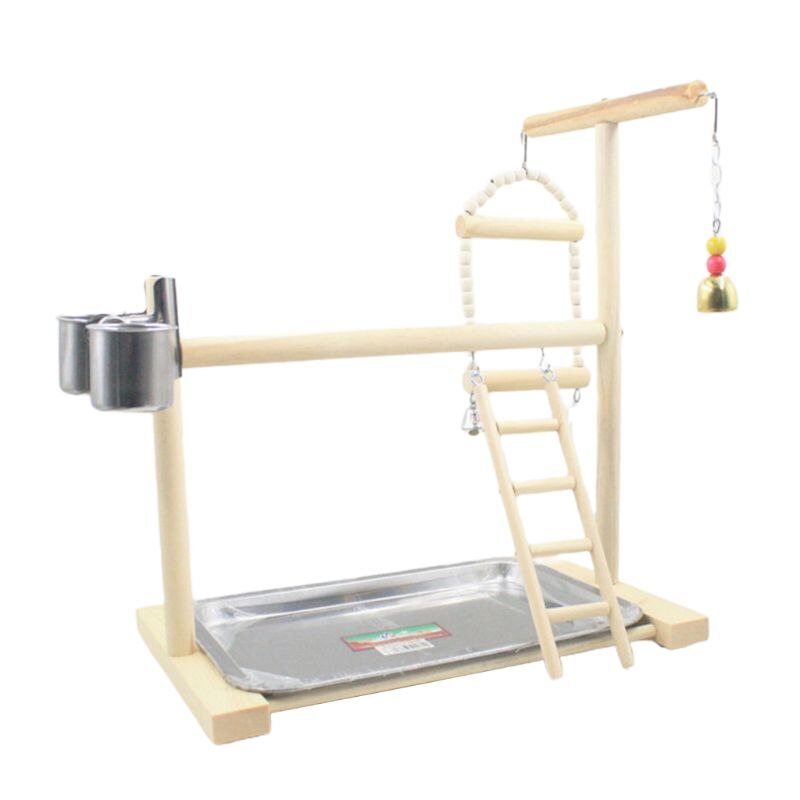 Hout Papegaai Playstand Baars Playstand Gym Stand ... – Vicedeal
