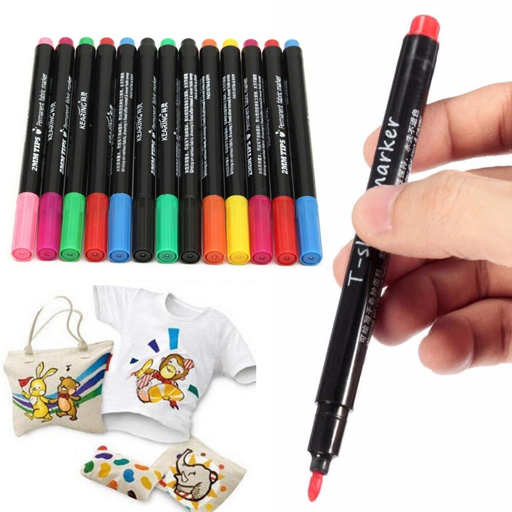 10pcs Fabric Marker Pens Permanent Paint Pens For ... – Vicedeal