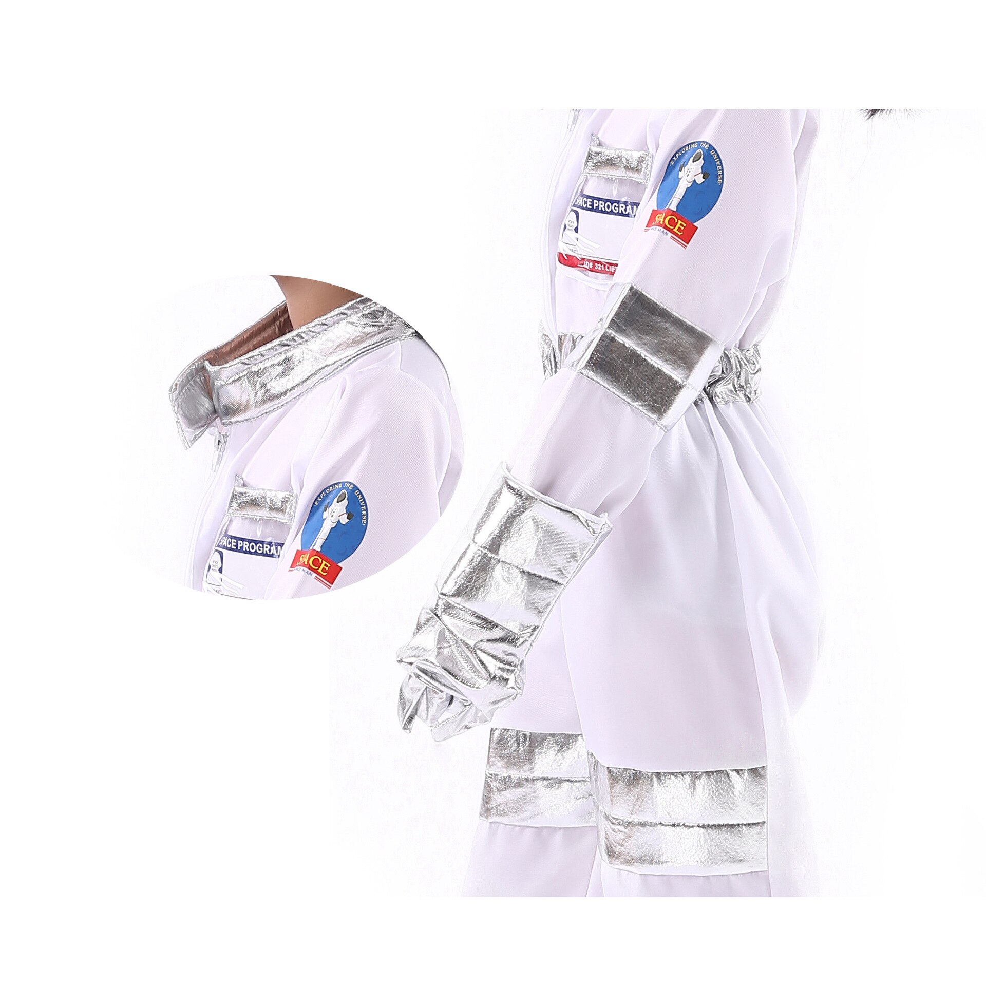 Astronaut Costume Space Suit Pilots 3pcs set Jumps... – Vicedeal
