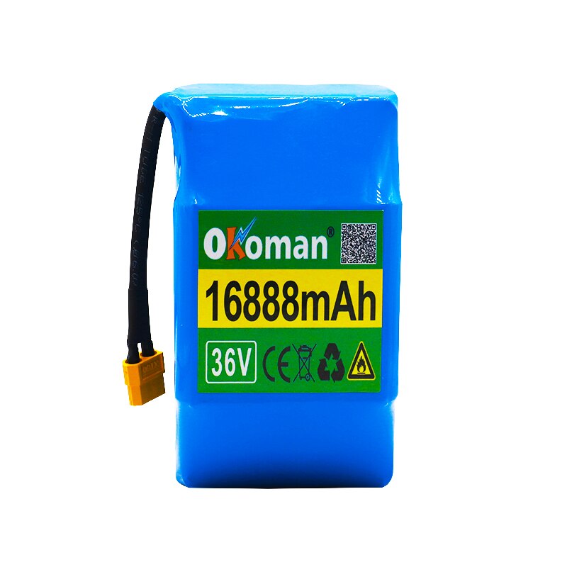 Original 10S2P 36v Lithium-ion Akku 16888mAh 16AH ... – Vicedeal